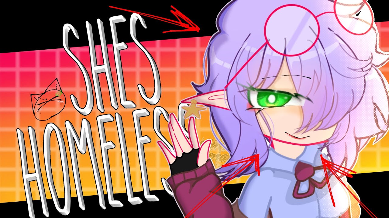 [OC] She’s homeless || Gacha Club || - YouTube