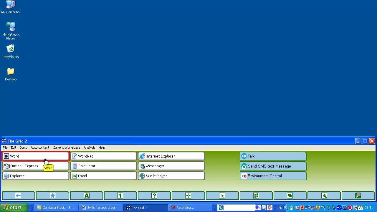 Switch access program - YouTube