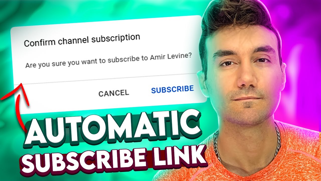 How To Put Subscribe Link In Description - YouTube