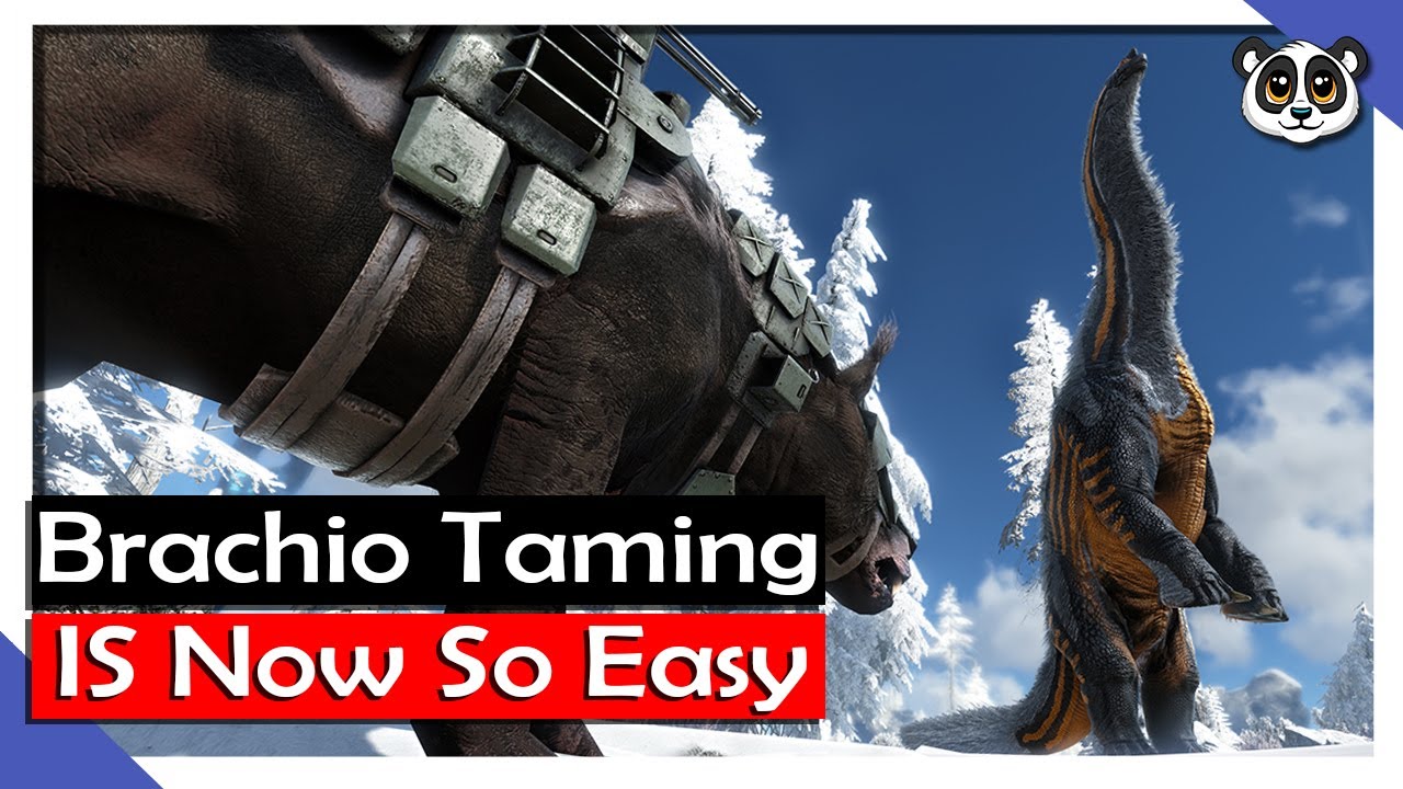 Easiest Brachio Taming I Have Ever Done! | S14 Ep 18 | ARK: Fjordur ...