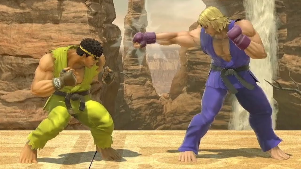 KEN VS RYU Smash Bros Ultimate - YouTube