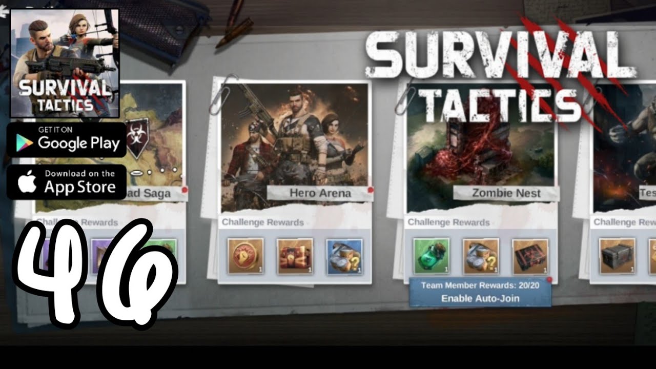 Hero Arena & Zombies Nest / Survival Tactics Gameplay:- p_46 ...