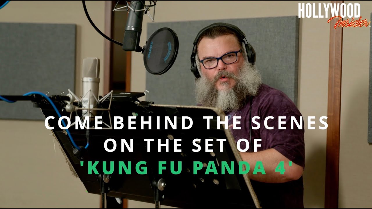 Come Behind the Scenes of 'Kung Fu Panda 4' | Jack Black, Awkwafina ...