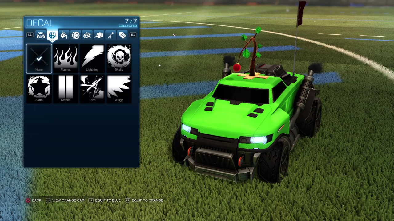 Rocket league random car challenge - YouTube