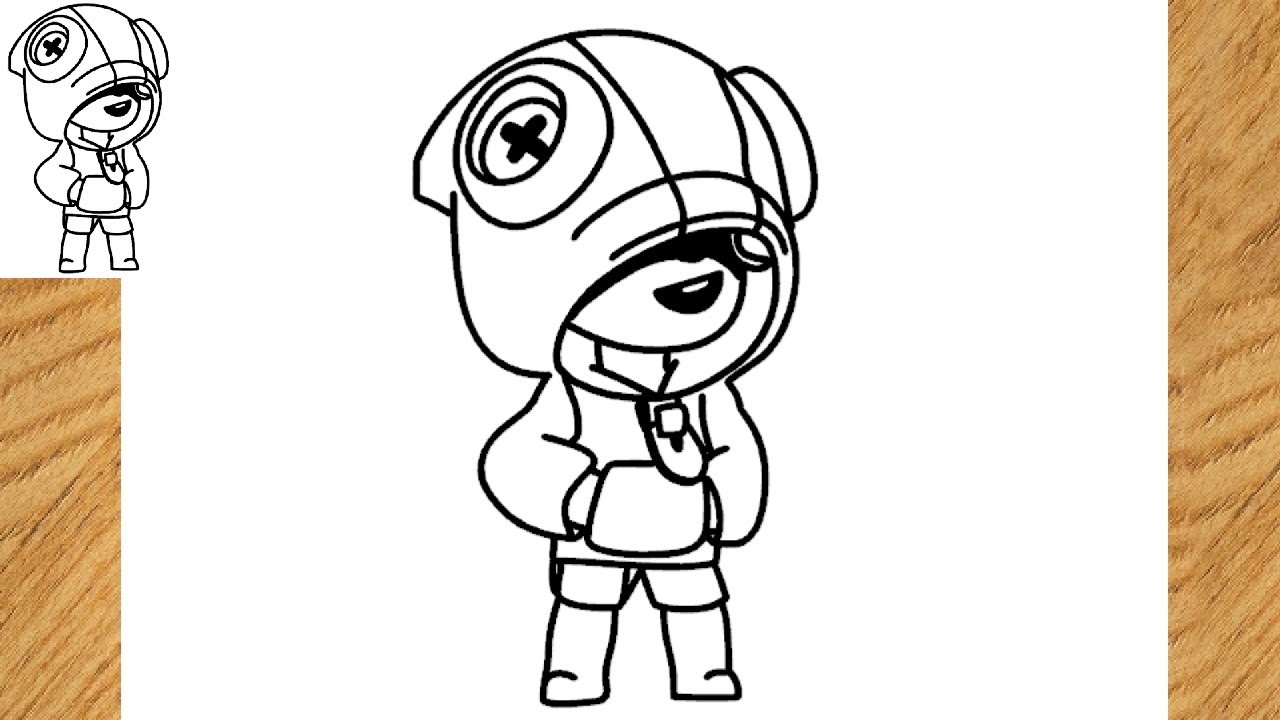 Como desenhar o Leon Brawl Stars - YouTube