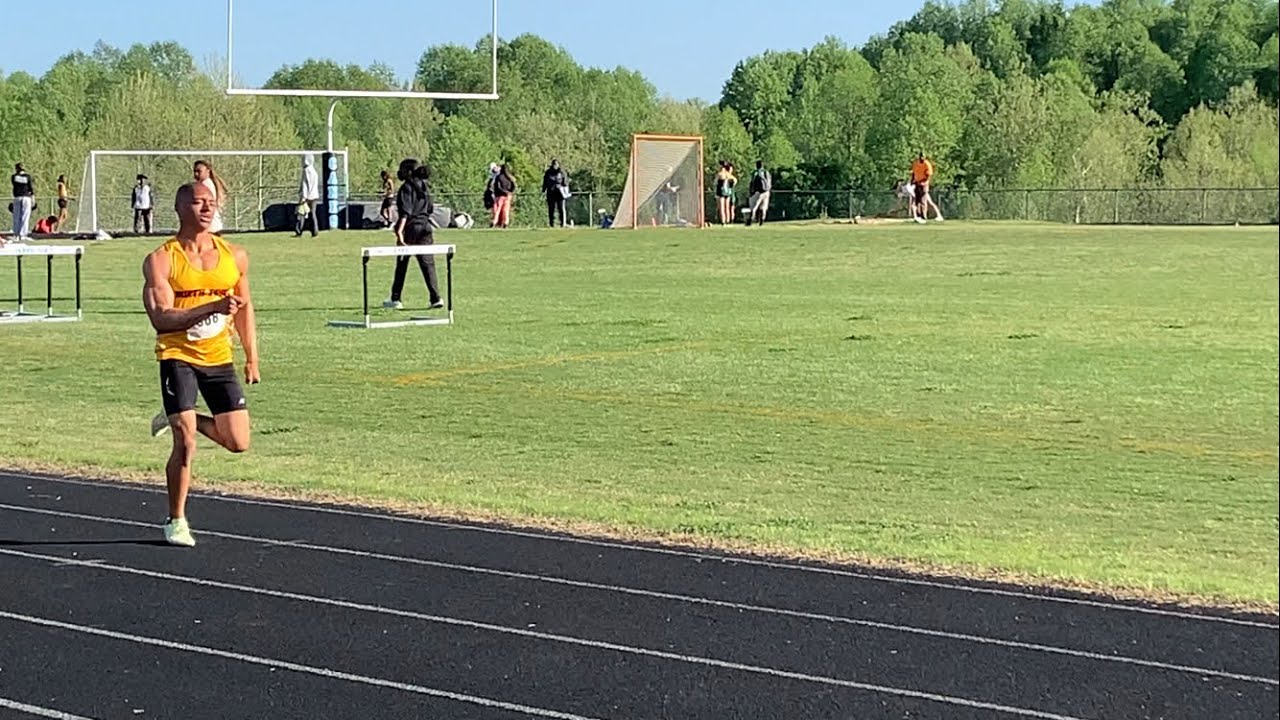 Antoine Spencer Track And Field Outdoor 400 Meter Dash - YouTube