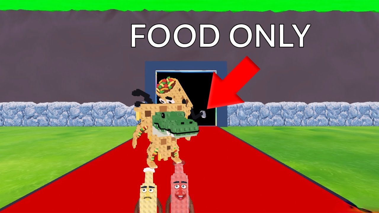 USING ONLY FOOD TYPE BRAINROTS IN STEAL A BRAINROT!!! - YouTube