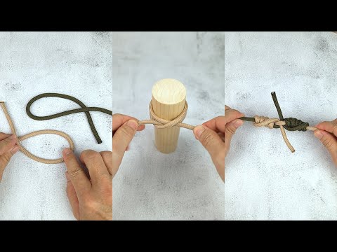 Episode 6 How To Tie Knots From Easy To Complex - YouTube