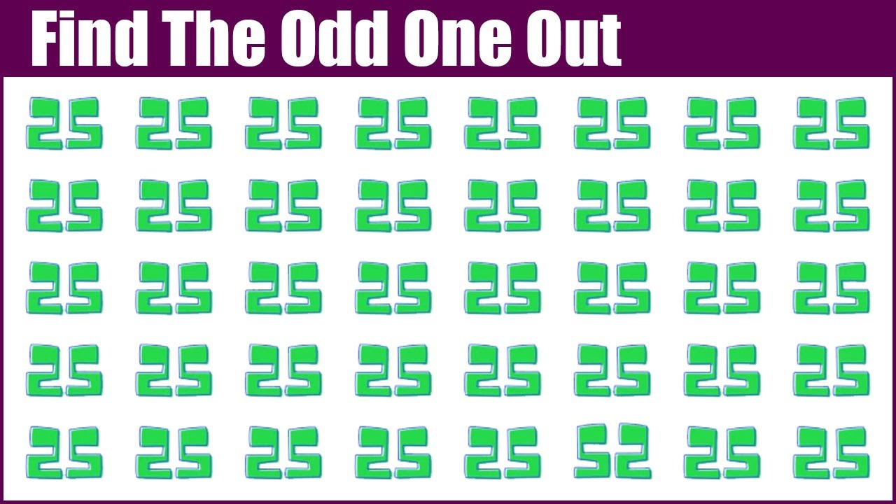 Find The Odd Emoji Out #43 l HOW SHARP ARE YOUR EYES | Emoji Puzzle ...