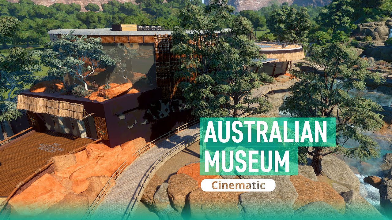 The Australian Museum | Planet Zoo Cinematic Walkthrough - YouTube