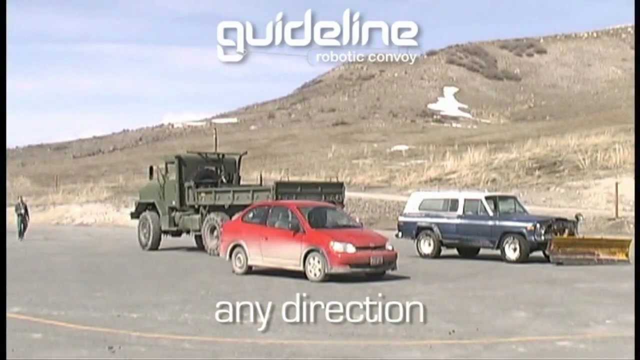 Guideline Robotic Convoy System - YouTube