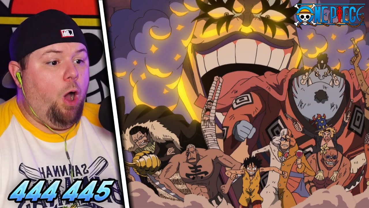 Blackbeard At Impel Down! One Piece REACTION - Episode 444 & 445 - YouTube