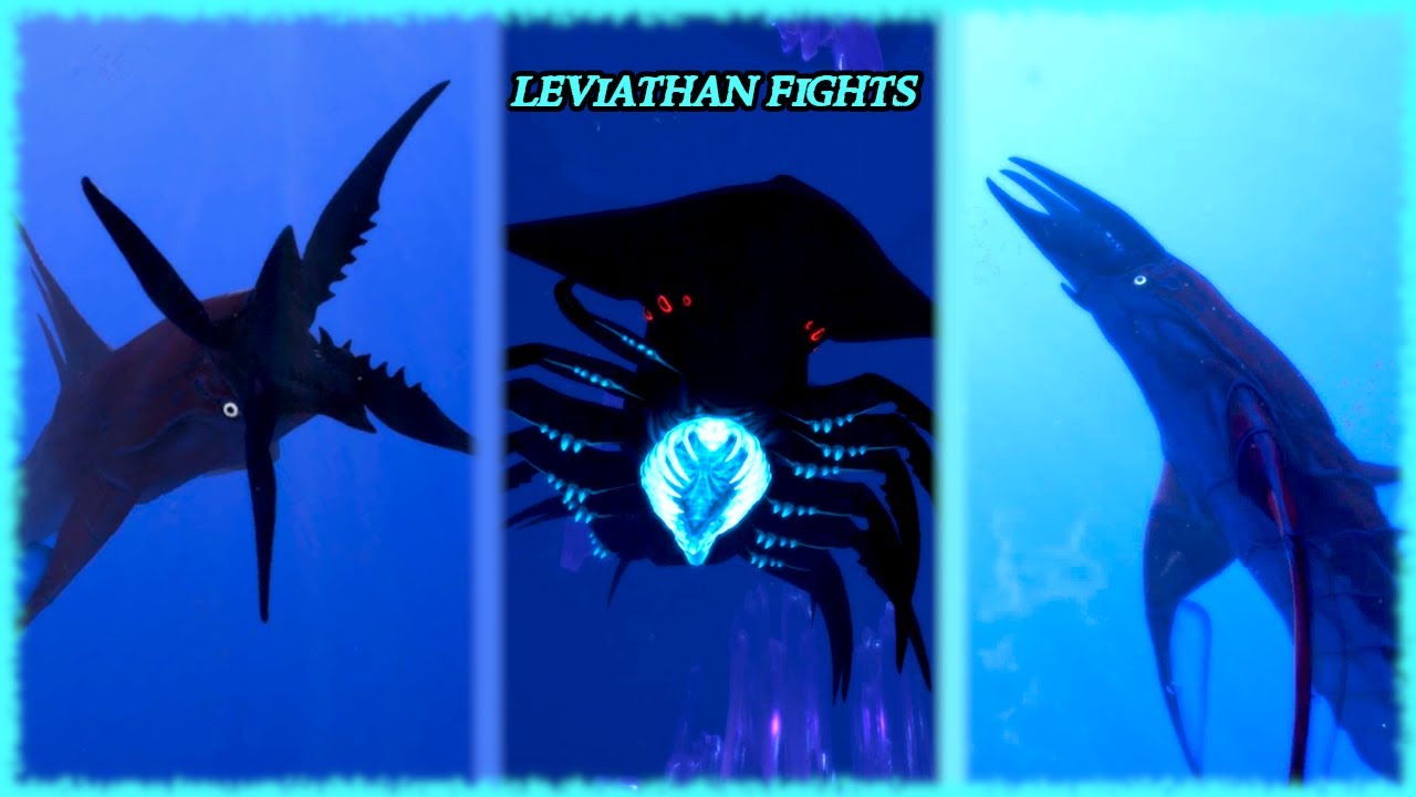 Subnautica: Below Zero - Fighting All Leviathan's (All Bosses) - YouTube
