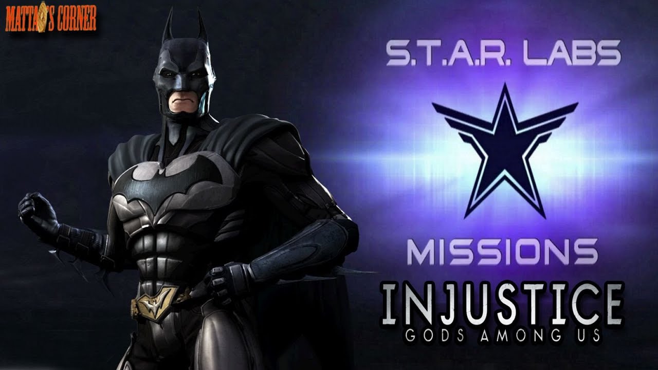 Batman Challenges || Injustice: Gods Among Us S.T.A.R. LABS Mode [17 ...