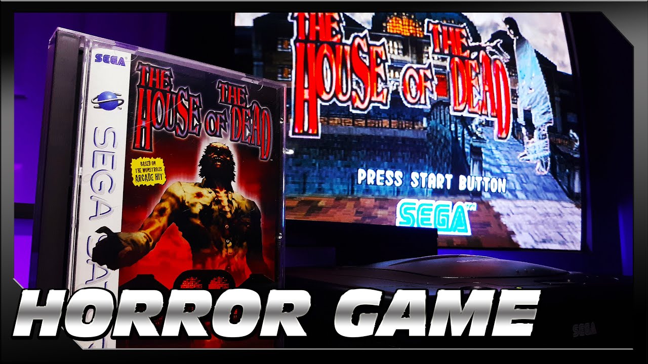 The House of the Dead Horror Game for Sega Saturn Played With Stunner ...