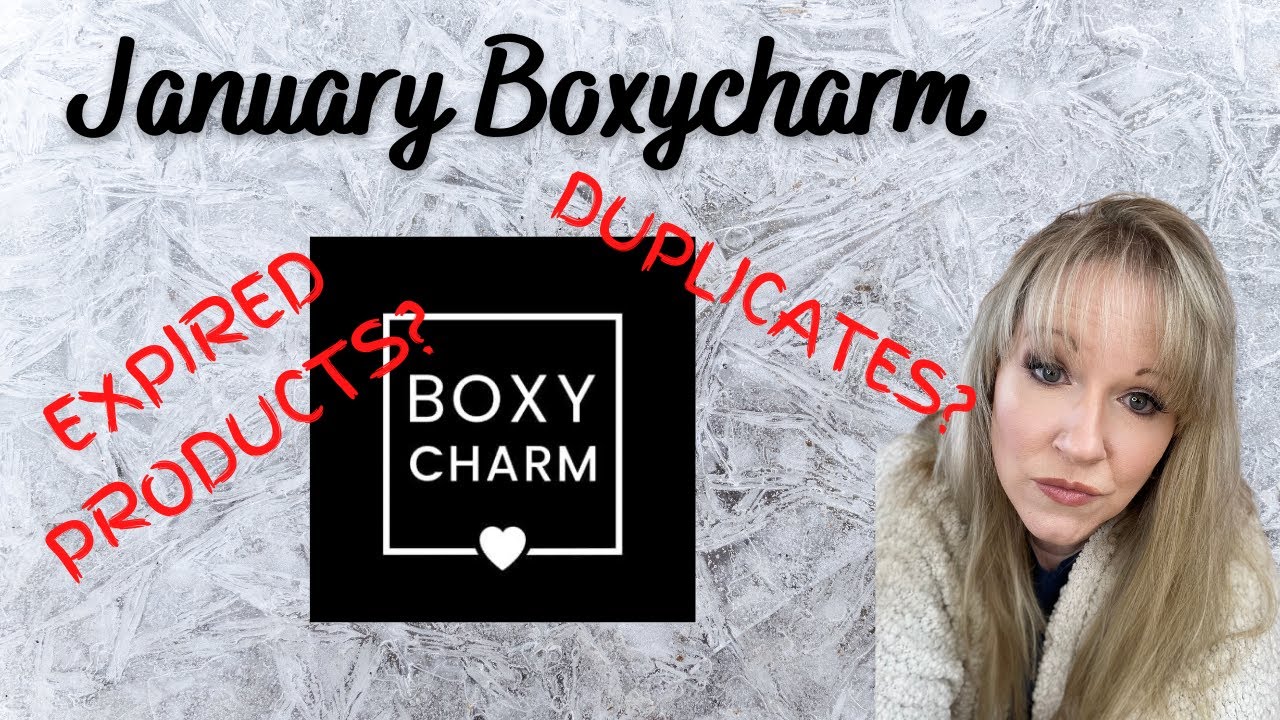 BOXYCHARM unboxing for January BASE & PREMIUM ...EXPIRED PRODUCTS ...