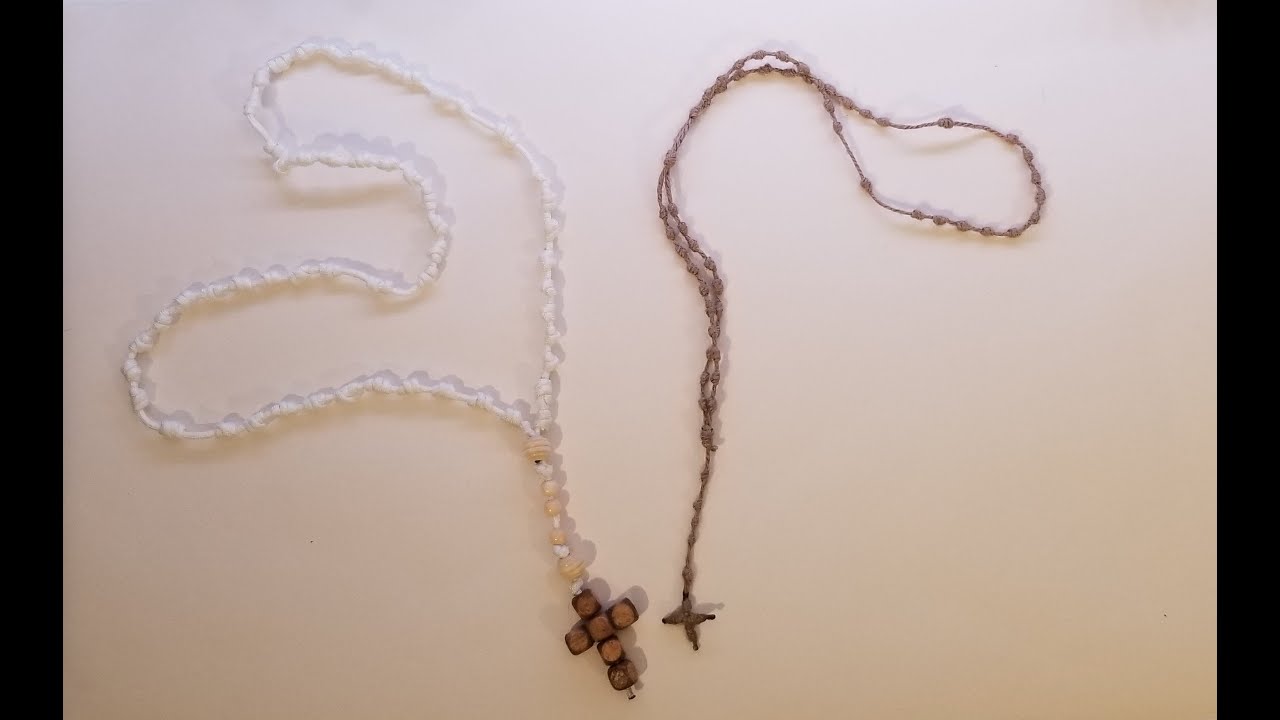 rosary craft by Maria El-chaar - YouTube
