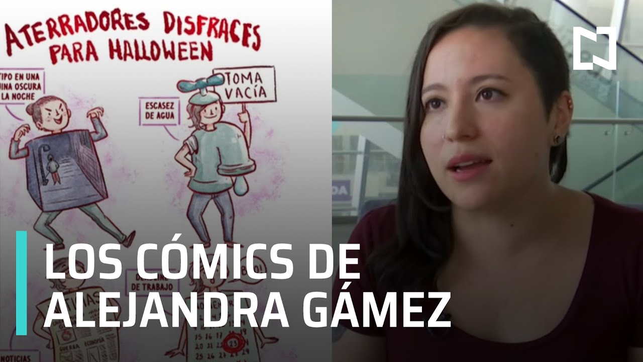 Los cómics de Alejandra Gámez - Fractal - YouTube