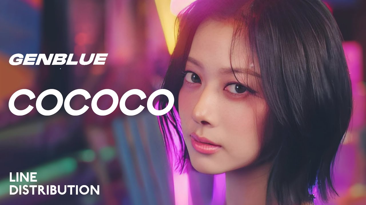GENBLUE — COCOCO | Line Distribution - YouTube