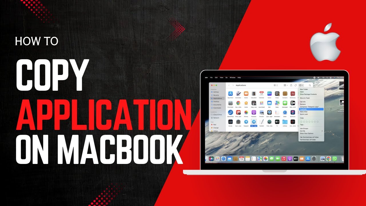 How to Duplicate Application on Macbook - YouTube