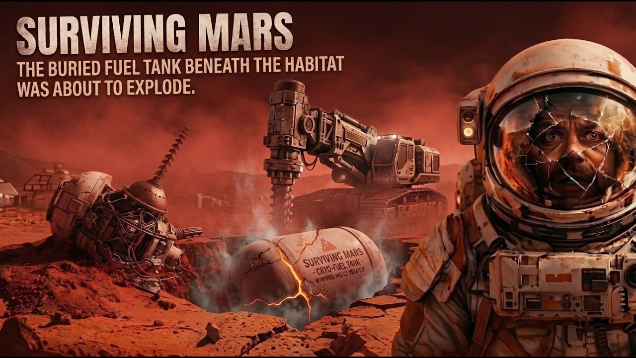 Surviving Mars: The Buried Fuel Tank Beneath the Habitat Was About to ...