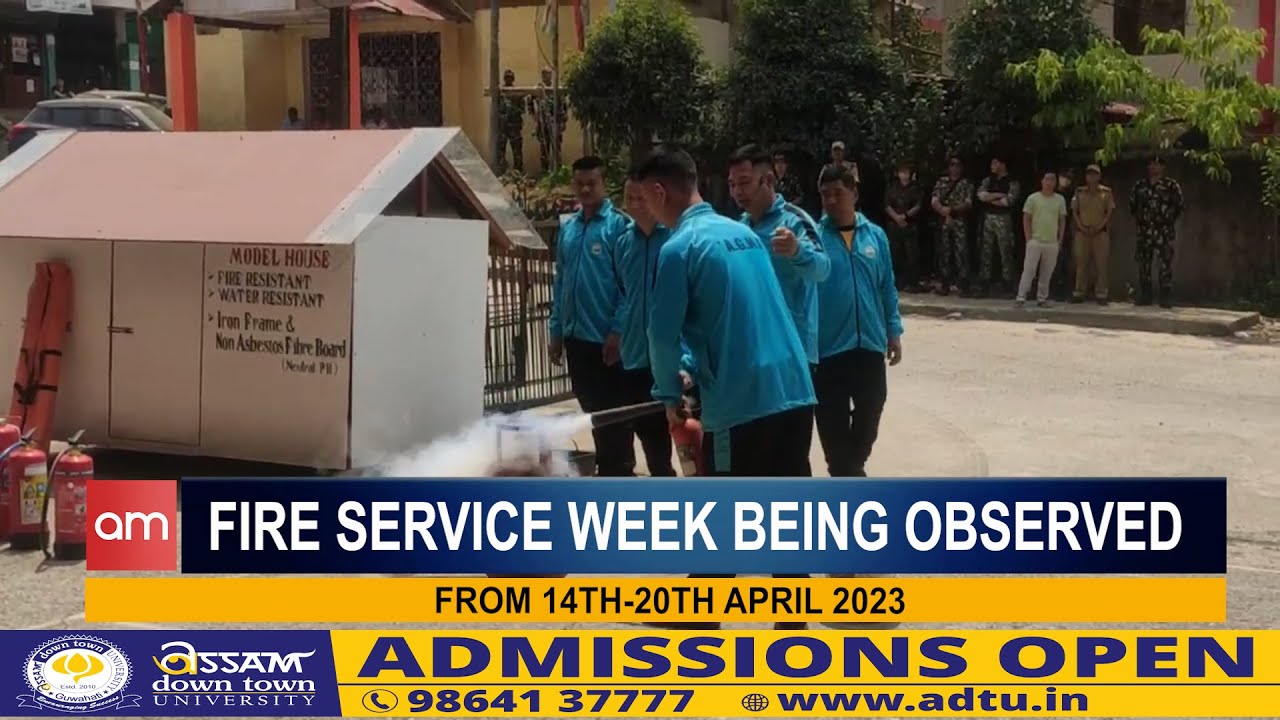 Fire service week being observed from 14th-20th April - YouTube