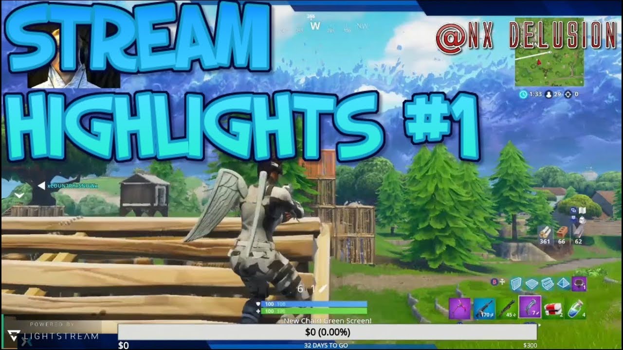 STREAM HIGHLIGHTS #1! FORTNITE! NX CLAN - YouTube