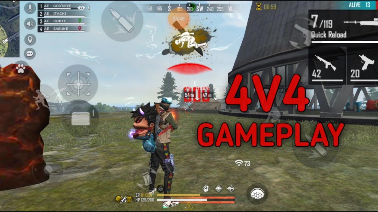 4v4 full gameplay - YouTube