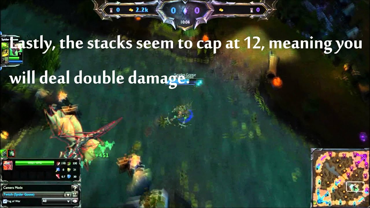 Twitch Glitch - Double Expunge damage (Contaminate) - YouTube