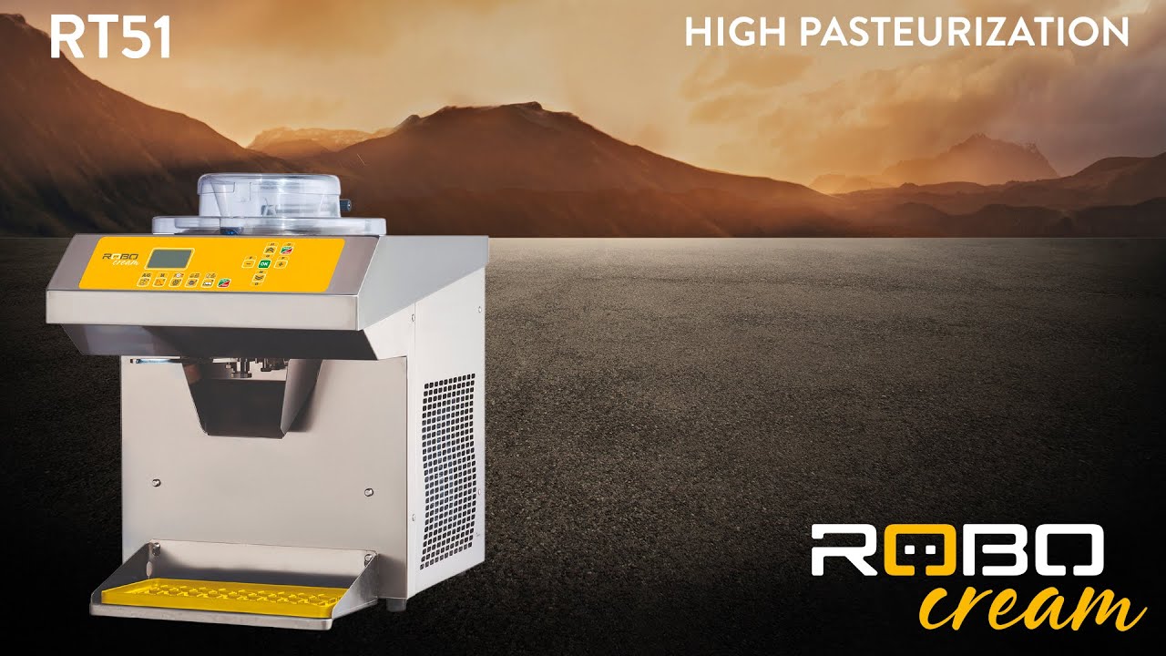 ROBOcream RT51 - High Pasteurization - YouTube