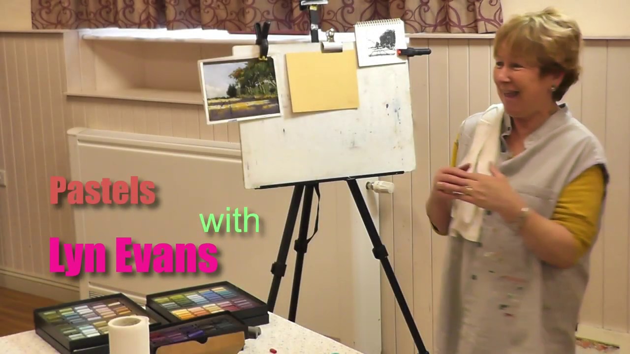 Lyn Evans Pastel Preview - YouTube