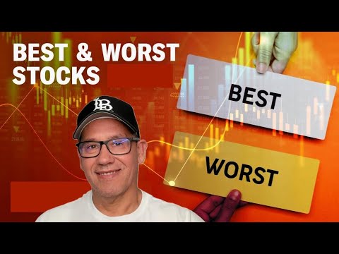 Best & Worst Performing Stocks for me Today - YouTube