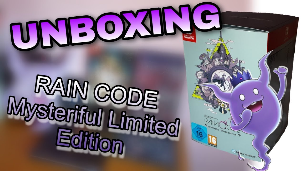 ☔️ 🔑 Unboxing RAIN CODE Mysteriful Limited Edition - YouTube