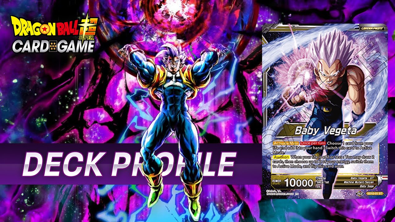 Yellow Baby Vegeta Deck Profile - YouTube
