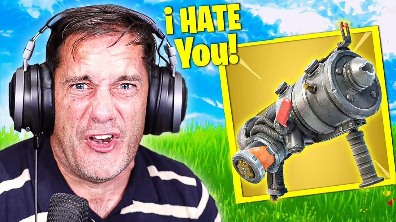 Trolling ANGRY Streamer With *NEW* Goo Gun in Fortnite! - YouTube
