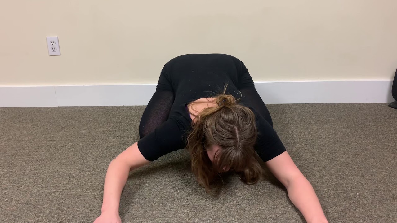 007 Child’s Pose - Wide-legged Variation - YouTube