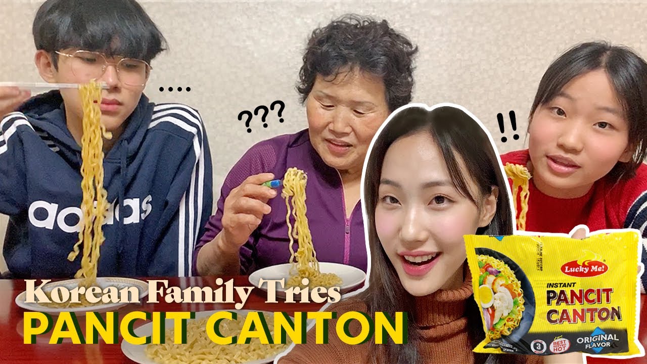 Cooking PANCIT CANTON for my Korean Family - YouTube