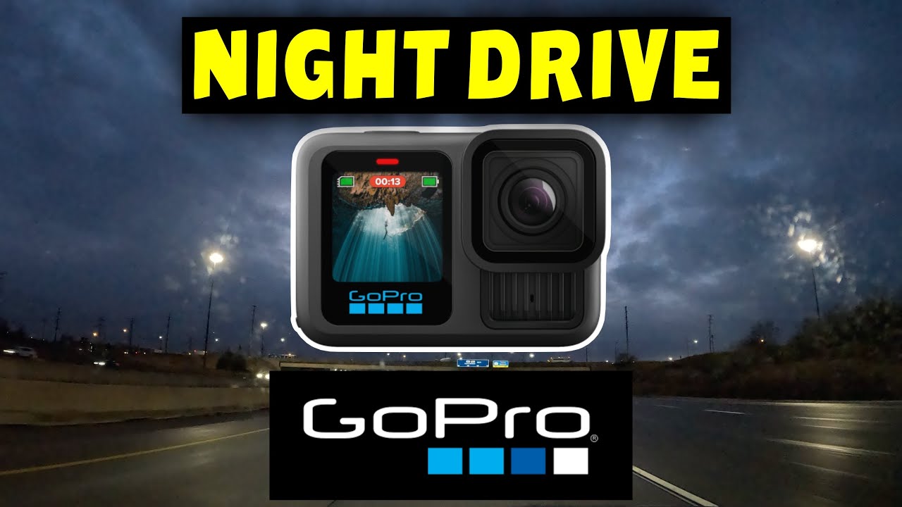 GoPro HERO13 Black as a Dashcam: Night Drive in Toronto (5.3K, 60 fps ...