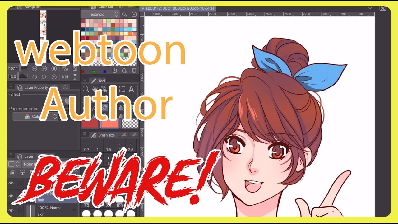 Making Webtoon : Tips for Newcomer Webtoon Author - YouTube