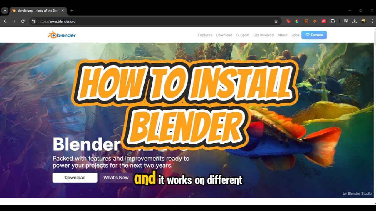 How To Install Blender - YouTube