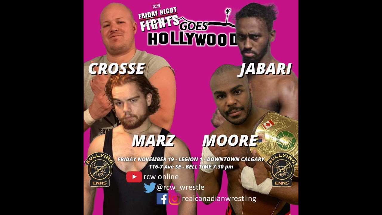 Mo Jabari vs Marz "The Specialist" vs Deryck Crosse vs Shaun Moore ...