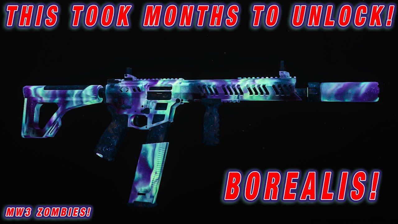 MW3 Zombies Borealis Camo Unlock! | CAMO HUNTING! - YouTube