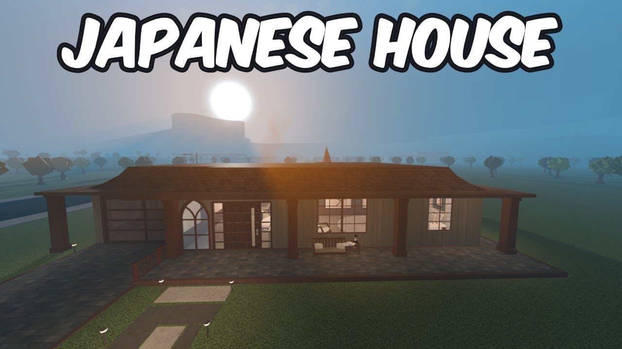 BUILDING A JAPANESE HOUSE IN BLOXBURG - YouTube