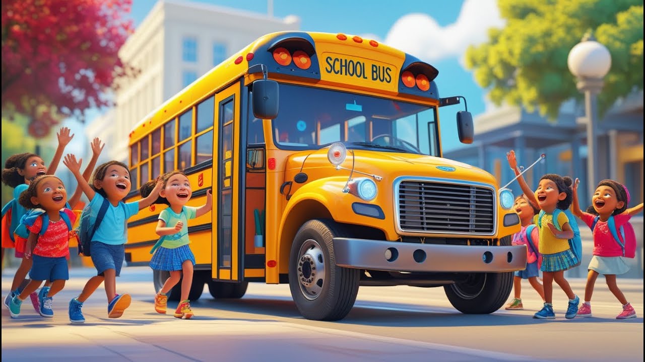 The wheels on the bus - YouTube