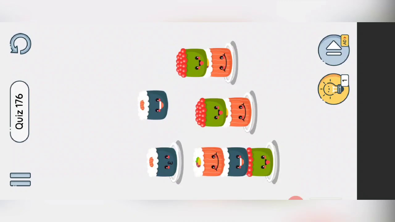 Brain Up level 176 gameplay walkthrough solution | Brain Up game by ...