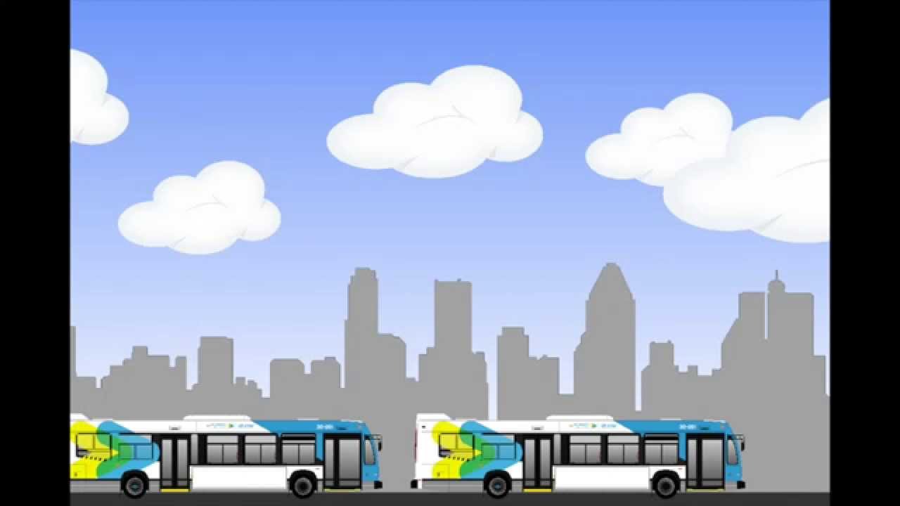 Bus bunching, Transportation Research - YouTube
