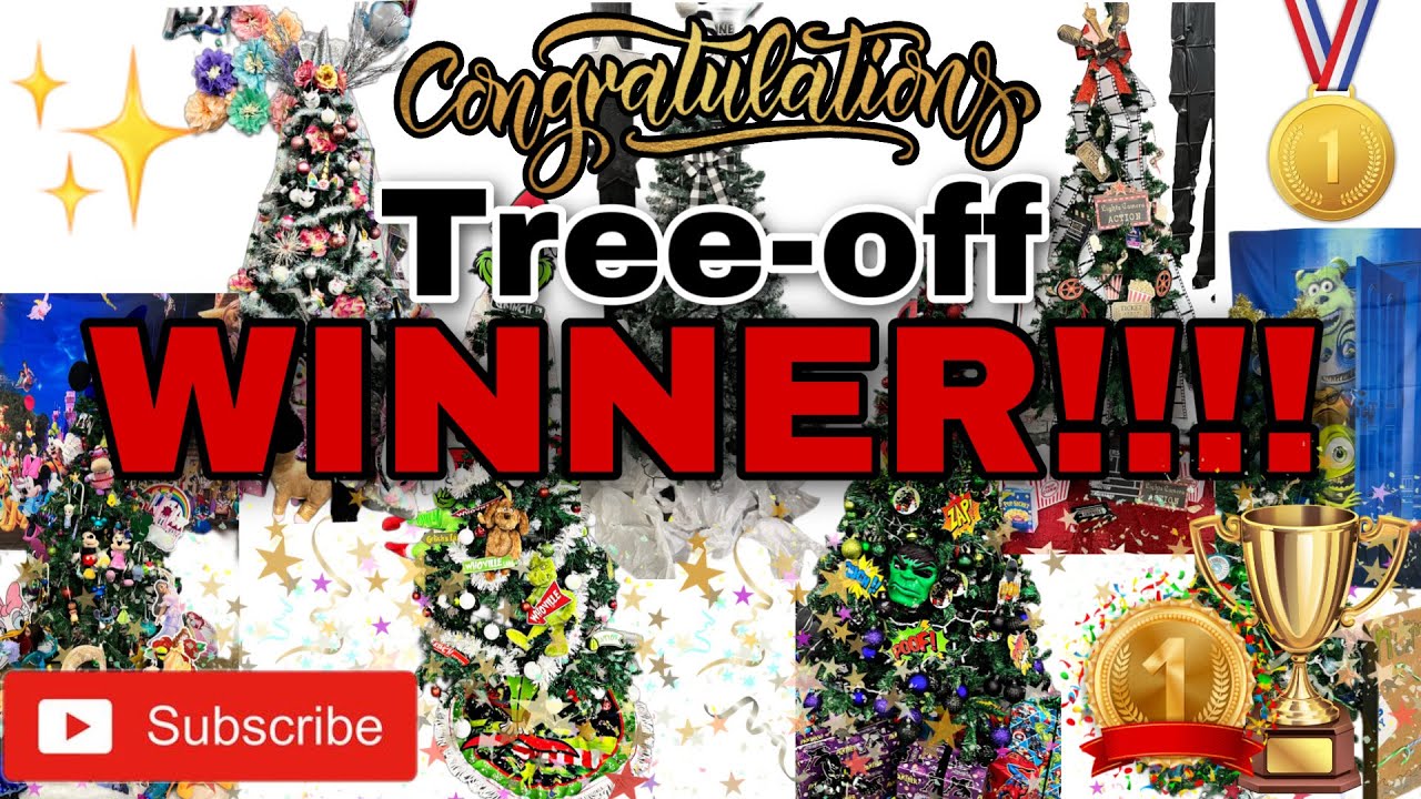 HELP US CELEBRATE OUR TREE-OFF WINNER!! Happy New Year from Notorious ...