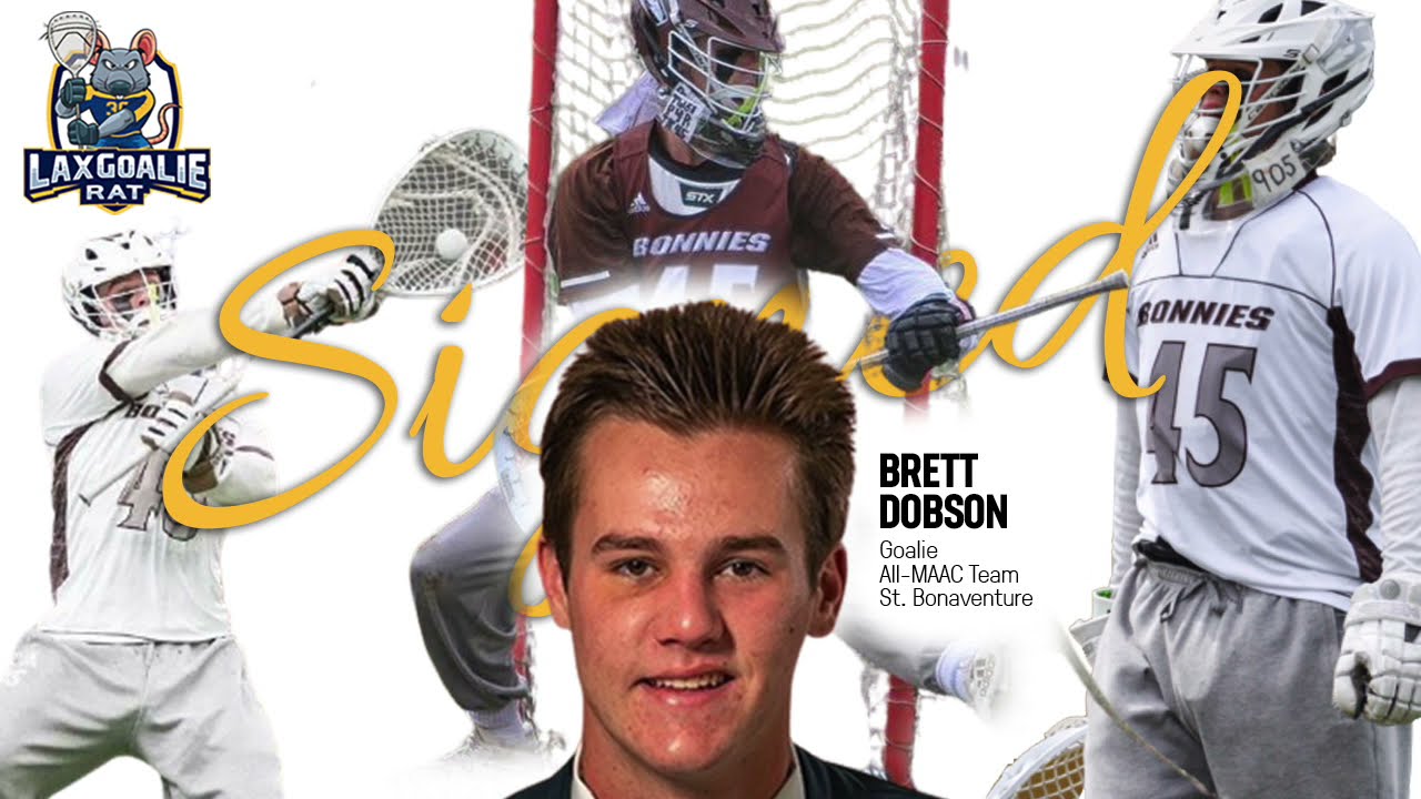 Brett Dobson 2021 Highlights - Welcome to Team Lax Goalie Rat - YouTube