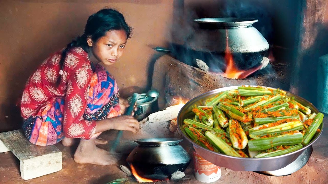 Simple and Delicious Village Cooking | Village Girl Cooking Organic ...