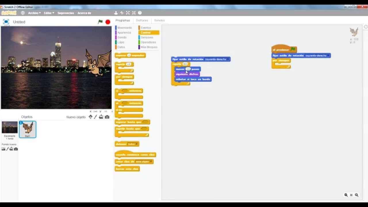 Estructuras de Control Scratch (Repetir (x veces) - Repetir (hasta que ...